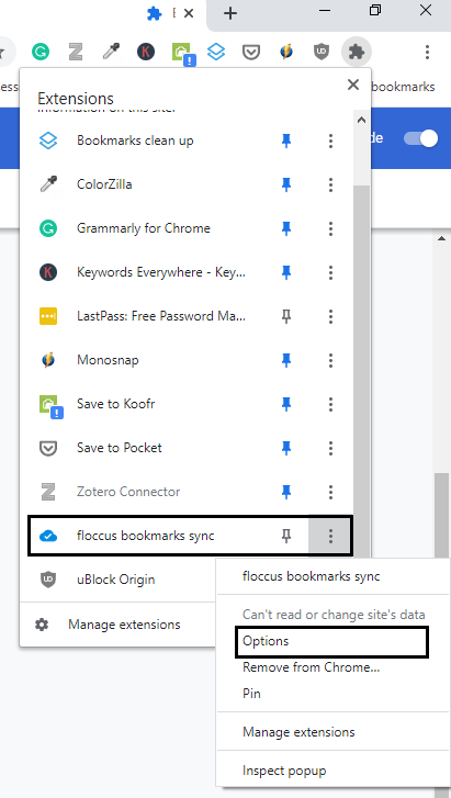 Synchronize your bookmarks to Koofr with Floccus - Koofr blog