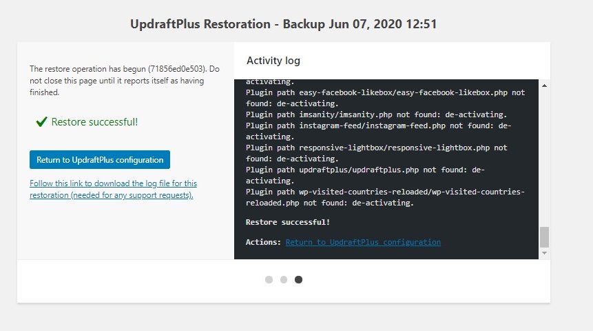 Restore your WordPress backup from Koofr with UpdraftPlus Plugin - Koofr blog